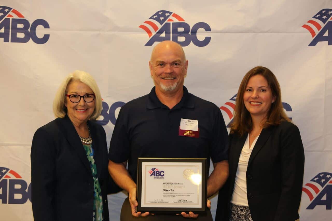 O'Neal ABC STEP Award 2017 - GroundBreak Carolinas