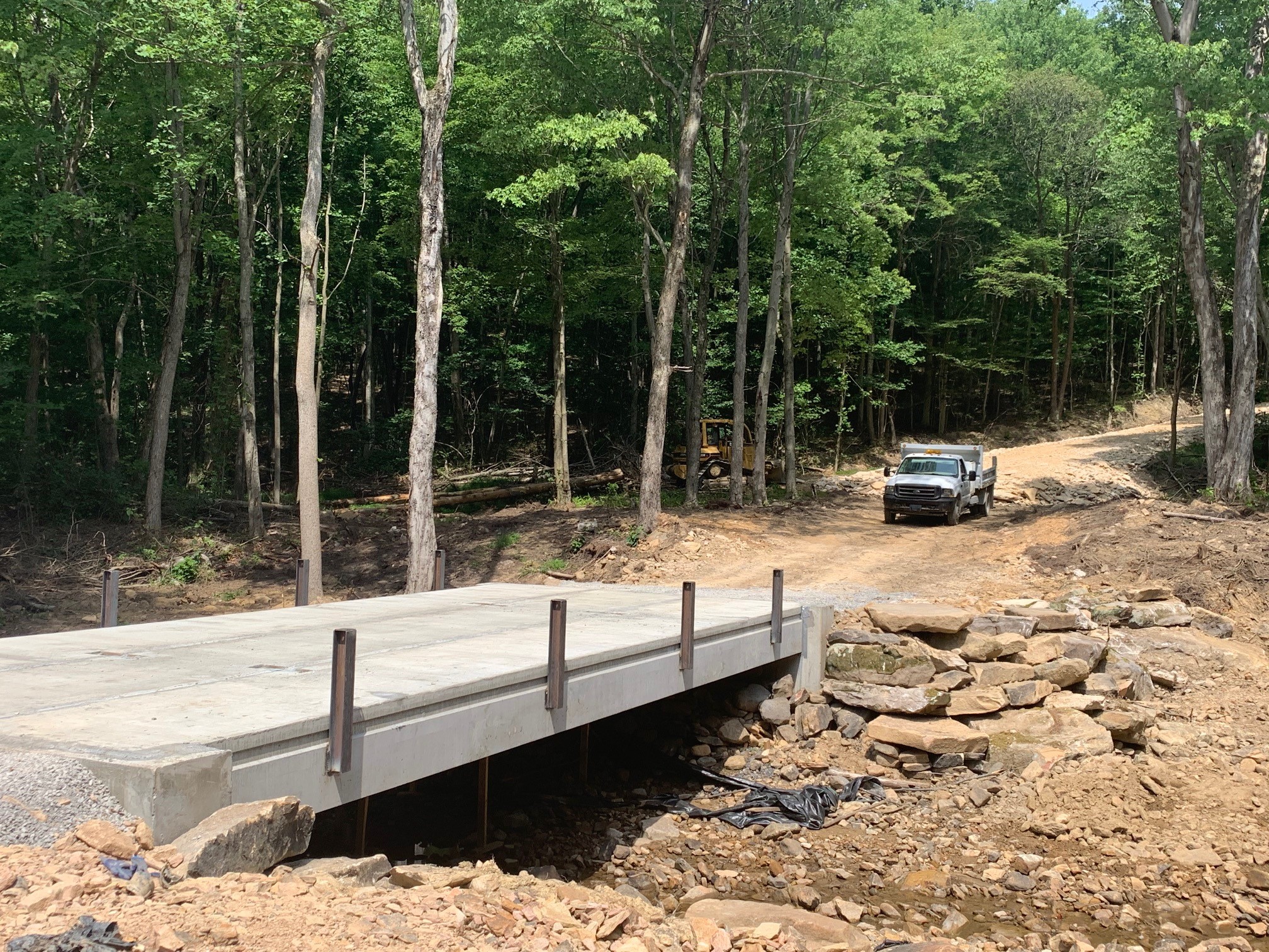 Tindall Corporation’s Utility Division Provides Precast Bridge for ...