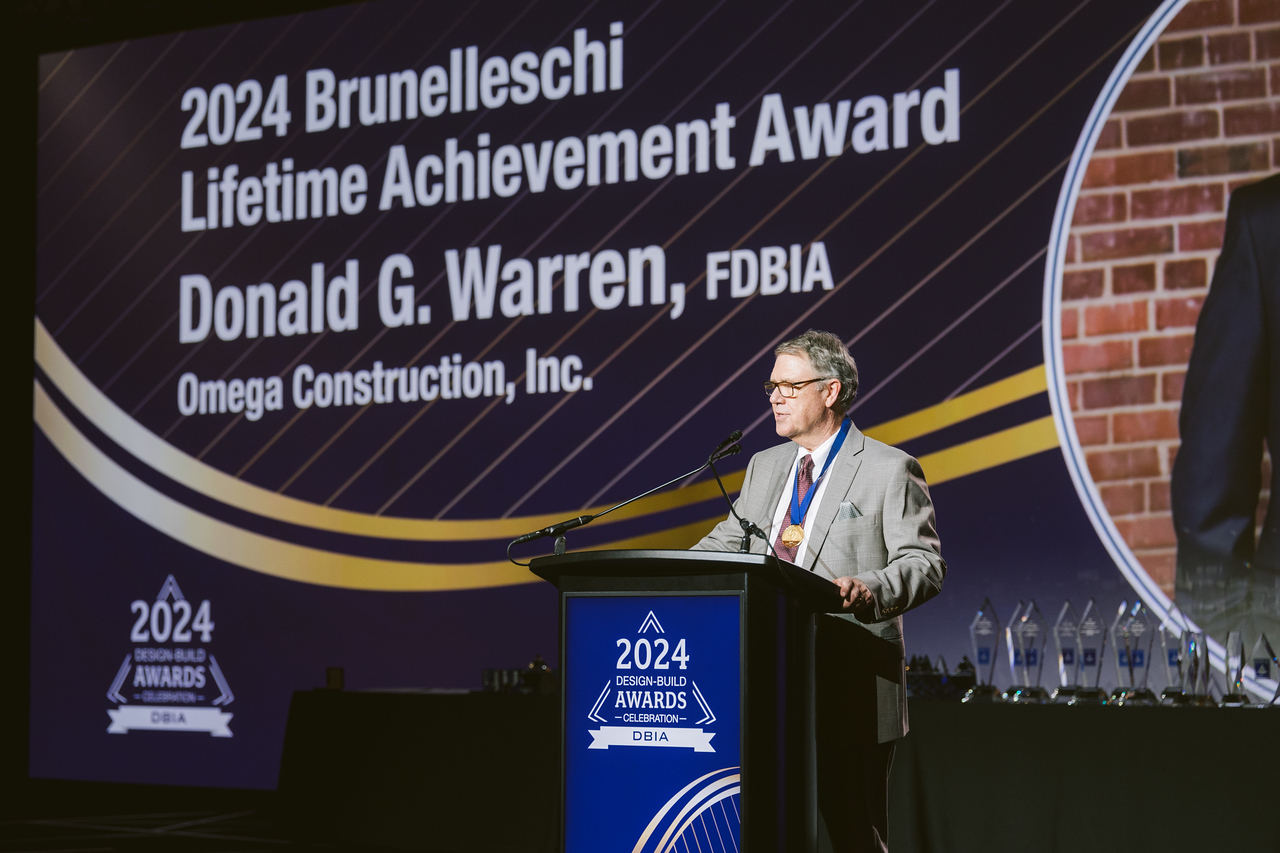 Don Warren Receives DBIA's Highest Honor for Longstanding Commitment to ...