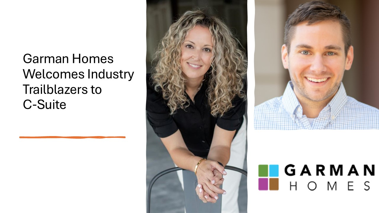 Garman Homes Promotes Rebecca McAdoo to CEO and Jake Kaplan to CFO ...