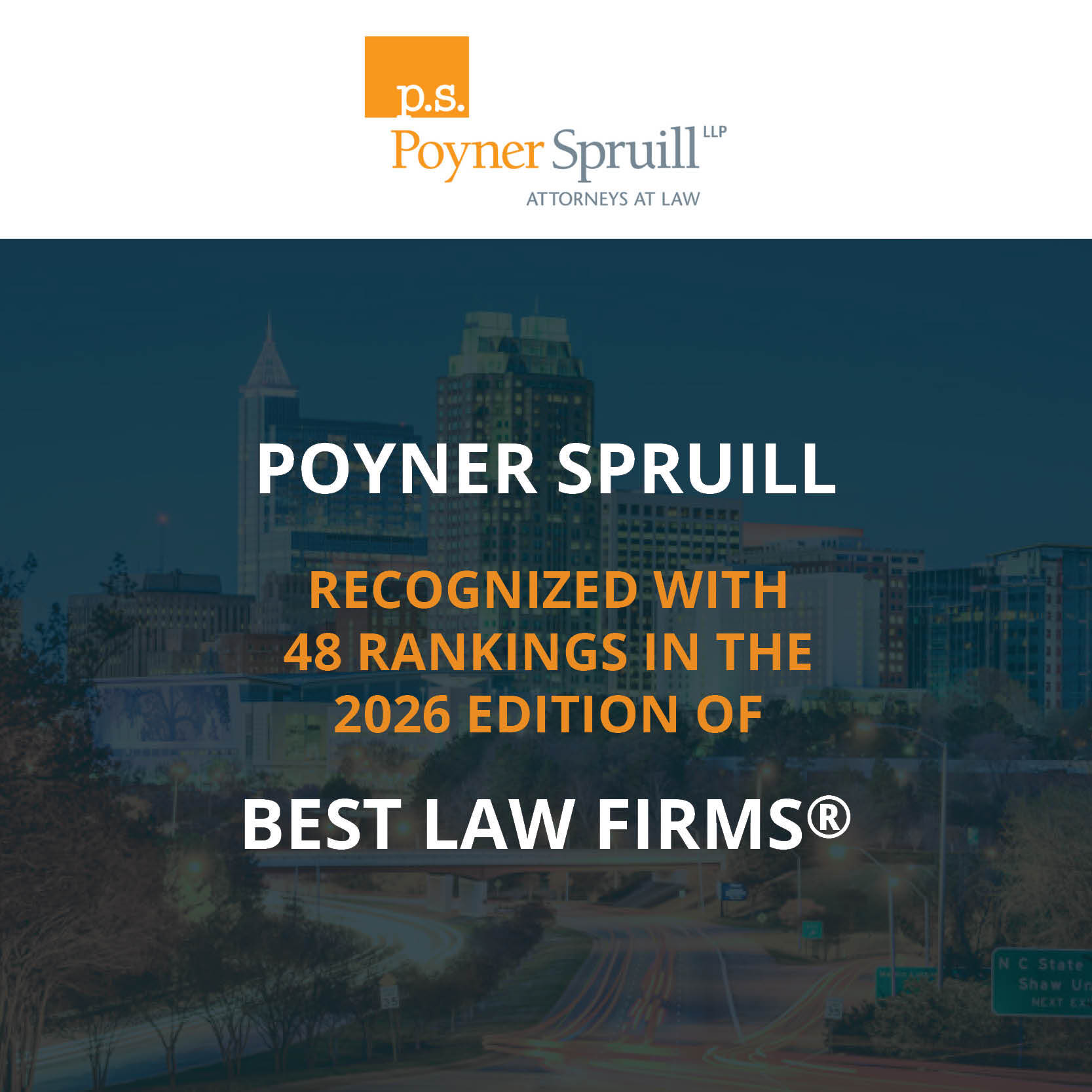Poyner Spruill Ranks High for Construction Law and Litigation in 2026 ...